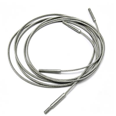 China 7x7 7x19 Heavy-Duty Steel Wire Rope Fall Safety Cable with Enhanced Load Capacity for sale