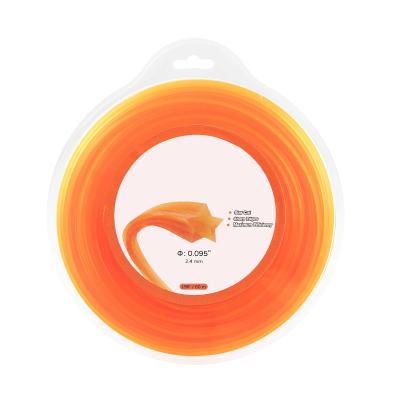 China Star Shape Weed Eater String Trimmer Line Heavy Duty Nylon Weed Wacker String for Lawn Repair Edge Trimming Stubborn Weed Mowing for sale