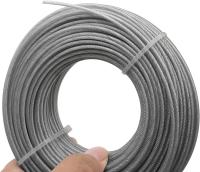 China Heavy Duty Nylon Steel Core Grass Trimmer Line Round Replacement Strimmer String Line for Park Garden Yard for sale