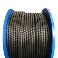 China Customization Services Offered 1x7 1x19 1x37 Hot Dip Galvanized Steel Wire Rope for Professional Cold Heading for sale