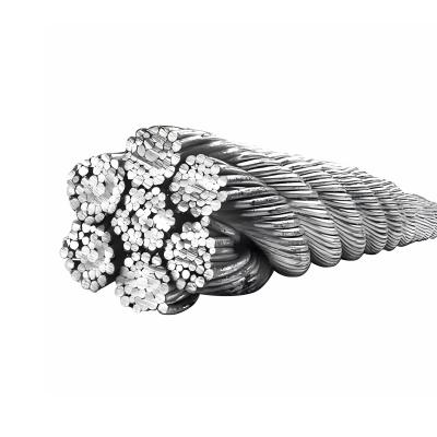 China High Quality Galvanized Steel Wire Rope 7X37 Core Galvanized Steel Cable for Construction for sale
