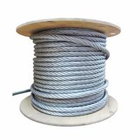 China 8xK36WS+IWRC 38mm 40mm High Strength Galvanized Steel Wire Rope Steel Wire Rope for Heavy Machinery for sale