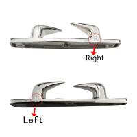 China Heavy Dudy Marine Grade 316 Stainless Skene Boat Angled Bow Chocks Yacht Deck Dock Mooring Rope Cleat Chock for sale
