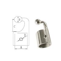 China 316 Stainless Steel Boat Bimini Top Cap Eye End Fitting Spherical Bimini Top Cap for sale