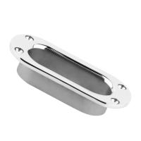 China Yacht Docking Chock Accessories Marine Grade Fairlead Guide High-Quality Stainless Steel Oval Hawse Pipe for sale
