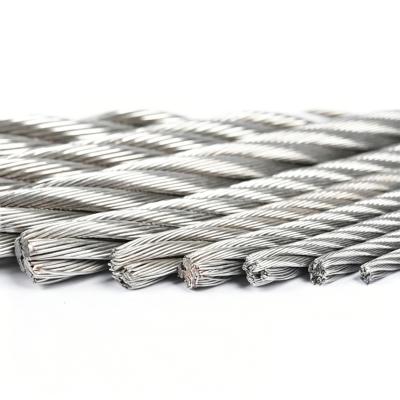 China Stainless Steel Wire Rope 1X19 AISI 304 304L 316 New Large Stock High Quality Stainless Steel Wire Rope for sale