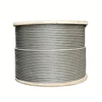 China Good Price 6X19s+FC Stainless Steel Cable 12mm AiSi Standard Bending Processed for Elevator Wire Rope for sale
