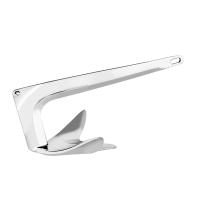 China Mirror Polishing Resistant Corrosion Durable Boat Yacht 316 Stainless Steel Bruce Anchor for Yacht Mooring for sale