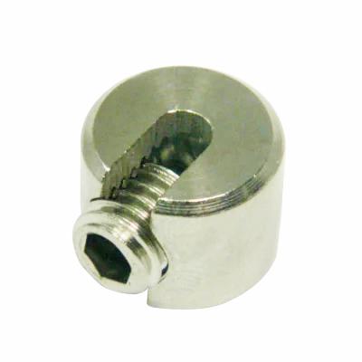 China Stainless Steel Crimp Cable Wire Rope End Stopper on Wire Rope for sale