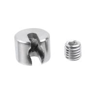 China Wire Rope Fixing Clip Stainless Steel Wire Rope Clamps for Non Slip Cable Stopper Tension for sale
