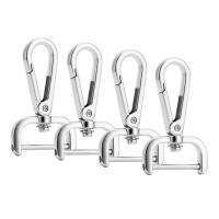 China Stainless Steel Snap Hook Swivel Clasp Hook Multiple Sizes Hardware for Bag Straps for sale