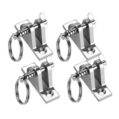 China Stainless Steel Marine Deck Hinge Easy Install Boat Bimini Top Parts for Pontoon Fishing Boats for sale