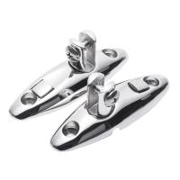 China Boat Bimini Top Swivel Hinge 316 Stainless Steel Deck Side Mount Quick Release Hinge for sale