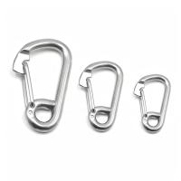 China Spring Snap Hook 316 Stainless Steel Snap Hook Clip Quick Link Carabiner for Vehicle and Boat Safety for sale
