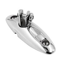 China 316 Stainless Steel Quick Release Deck Side Mount Hinge Boat Top Swivel Hinge for Canopy for sale