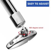 China 316 Stainless Steel Quick Release Deck Side Mount Hinge Boat Top Swivel Hinge for Canopy for sale