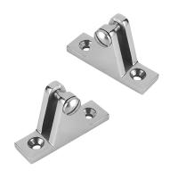 China Deck Hinge Fitting Marine Boat Deck Hinges 316 Stainless Steel Marine Bimini Top Fittings for sale