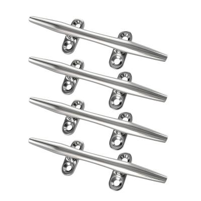 China 316 Stainless Steel Marine Boat Cleats Boat Dock Cleats for Boat/Deck/Nautical Decor for sale