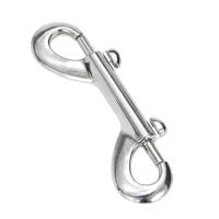 China Stainless Steel Double Ended Bolt Snap Trigger Chain Diving Clips for Water Bucket Pet Feed Bucket for sale