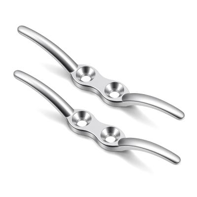 China Dock Cleat 316 Stainless Steel Marine Grade Rope Cleat for Marine Dock for sale