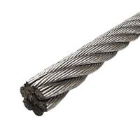 China Factory Price Galvanized Wire Rope Marine Cable 6x15-7FC Hoisting Steel Wire Rope for sale
