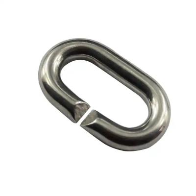 China Stainless Steel C-type Chain Connection Buckle Quick Link Chain C-ring Marine Hardware for sale