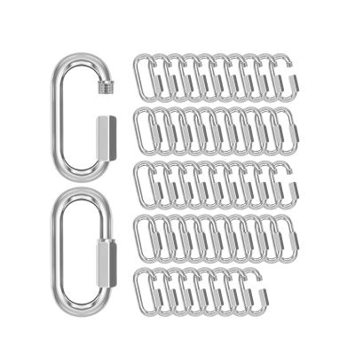 China Stainless Steel Quick Link for Wire Rope Fittings Chain Link Connector Hardware Connecting Link for sale