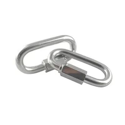 China S7352 Quick Link Rigging Hardware Galvanized Oval Quick Link for sale