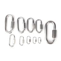 China Stainless Steel 304 Standard Quick Links Marine Safety Screw Chain Quick Connecting Link Hardware for sale