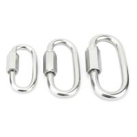 China Stainless Steel 304 Standard Quick Links Marine Safety Screw Chain Quick Connecting Link Hardware for sale