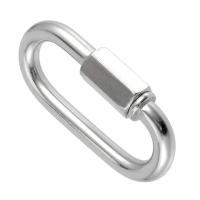 China Stainless Steel 304 Standard Quick Links Marine Safety Screw Chain Quick Connecting Link Hardware for sale