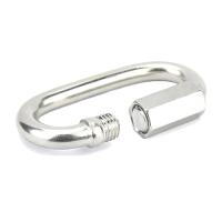 China Stainless Steel 304 Standard Quick Links Marine Safety Screw Chain Quick Connecting Link Hardware for sale