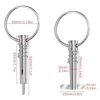 China 316 Stainless Steel Marine Hardware Quick Release Pins with Drop Cam & Spring for sale