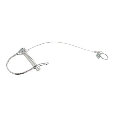 China Stainless Steel Quick Release Hitch Pin Trailer Coupler Pin for Farm Lawn Garden Trailers for sale