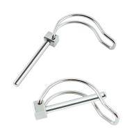 China Stainless Steel 316 Quick Lock Release Trailer Towing Coupler Safety Pin for Trailer Towing Bicycle Stroller Cargo Boat for sale
