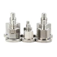 China Stainless Steel Fastener Mini Index Plungers Self-Locking Spring Indexing Plunger Mini Indexing Plunger for sale