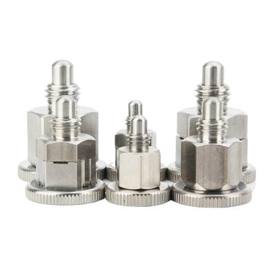 China Stainless Steel Fastener Mini Index Plungers Self-Locking Spring Indexing Plunger Mini Indexing Plunger for sale