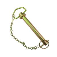 China Heavy Duty Steel Hitch Pin with Chain and Linchpin for Secure Mounting of Hitches and Axles for sale