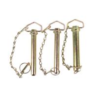 China Heavy Duty Steel Hitch Pin with Chain and Linchpin for Secure Mounting of Hitches and Axles for sale