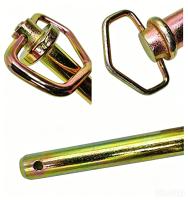 China Heavy Duty Steel Hitch Pin with Chain and Linchpin for Secure Mounting of Hitches and Axles for sale