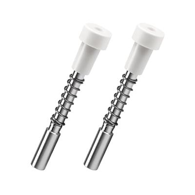 China Aluminum Alloy Window Screen Retainer Window Screen Spring Plunger Pins for Window Screen Replacement Parts for sale