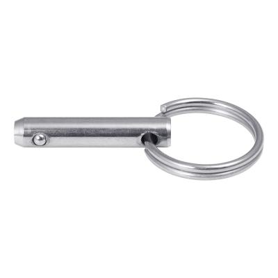 China Stainless Steel Quick Release Ball Lock Pin Quick Release Safety Pin Ball Lock Pins with Ring for sale