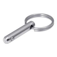 China Stainless Steel Quick Release Ball Lock Pin Quick Release Safety Pin Ball Lock Pins with Ring for sale