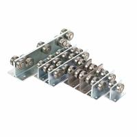 China Four Bearing Trolley Assembly 4 Wheel Heavy Duty Roller for Barn or Shed Hardware for sale