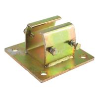 China Yellow Zinc-Plated Guide Wheels Heavy-Duty Sliding Wheel for Courtyard for sale