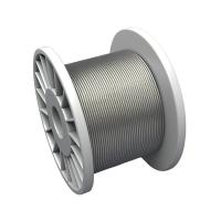 China T316 Stainless Steel Wire Rope 7x7 Strands 500FT Deck Railing SS Cable Wire with Cutter for sale