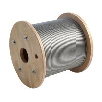 China T316 Stainless Steel Wire Rope 7x7 Strands 500FT Deck Railing SS Cable Wire with Cutter for sale