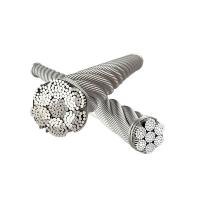 China Stainless Steel Wire Rope Inox Cable with AISI304 304L 316 316L Material and 6 x 7 FC / IWS Construction in 1/16