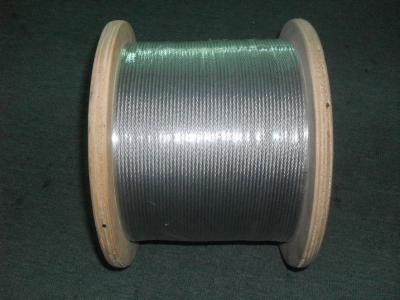 China Cold Heading Steel 6×7 FC PVC Coated Steel Cable Rope for Aircraft Cables ISO9001/ISO14001 Certified for sale
