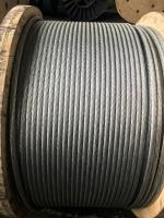 China Cold Heading Steel 6×7 FC PVC Coated Steel Cable Rope for Aircraft Cables ISO9001/ISO14001 Certified for sale